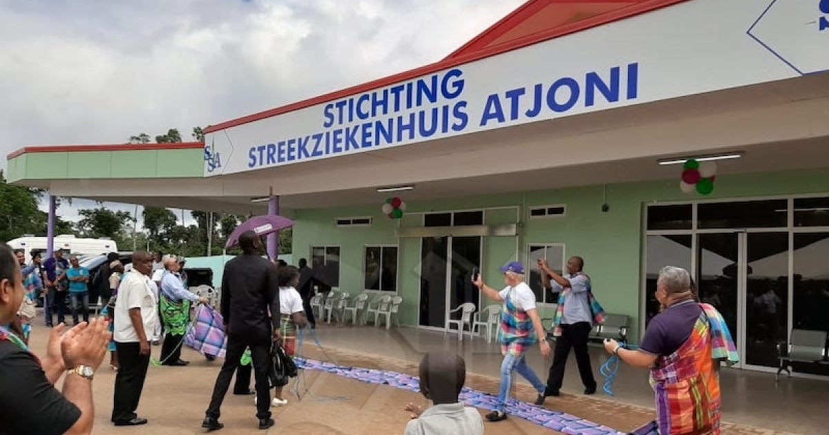 22 mei 2020 - Eerste fase Streekziekenhuis Atjoni opgeleverd | Suriname ...