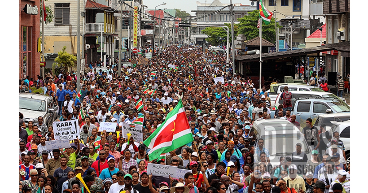 Surinaamse Lente…tegen onderdrukking van het volk | Suriname Nieuws ...