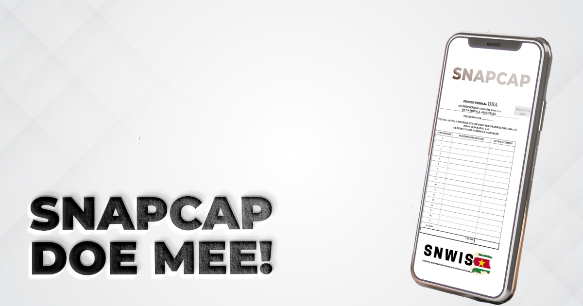 Doe mee aan de SnapCap movement en draag bij aan de realisatie van ...